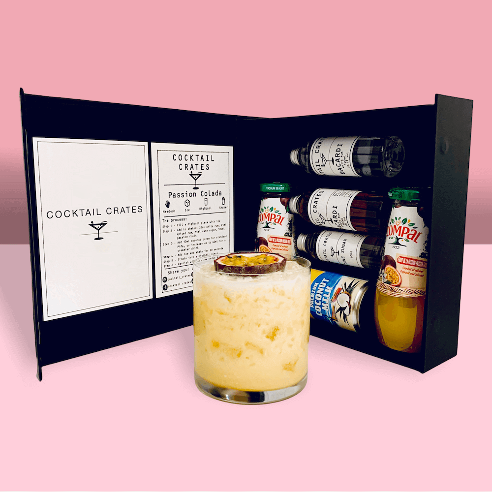 Passion Colada | Cocktail Gift Box | www.cocktailcrates.co.uk ...