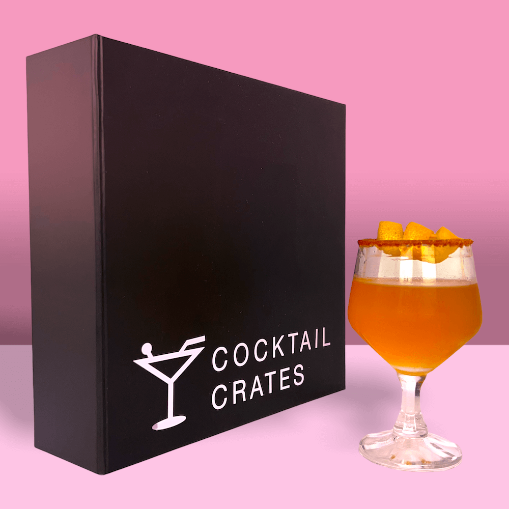Sidecar Cocktail Gift Box | Brandy Gift Set | Cocktail Crates