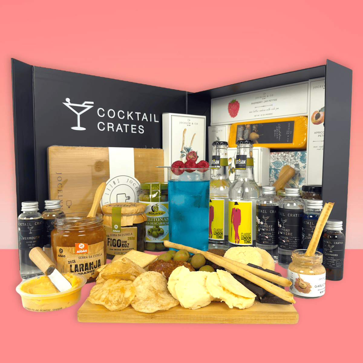 Gin and Tonic Charcuterie Gift Box – Cocktail Crates