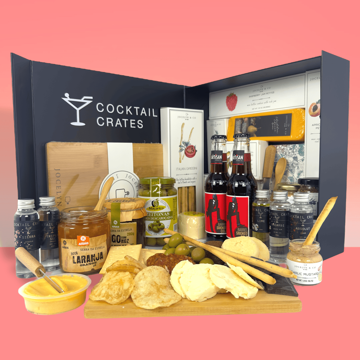 Long Island Iced Tea Cocktail and Charcuterie Gift Box | Cocktail Crates