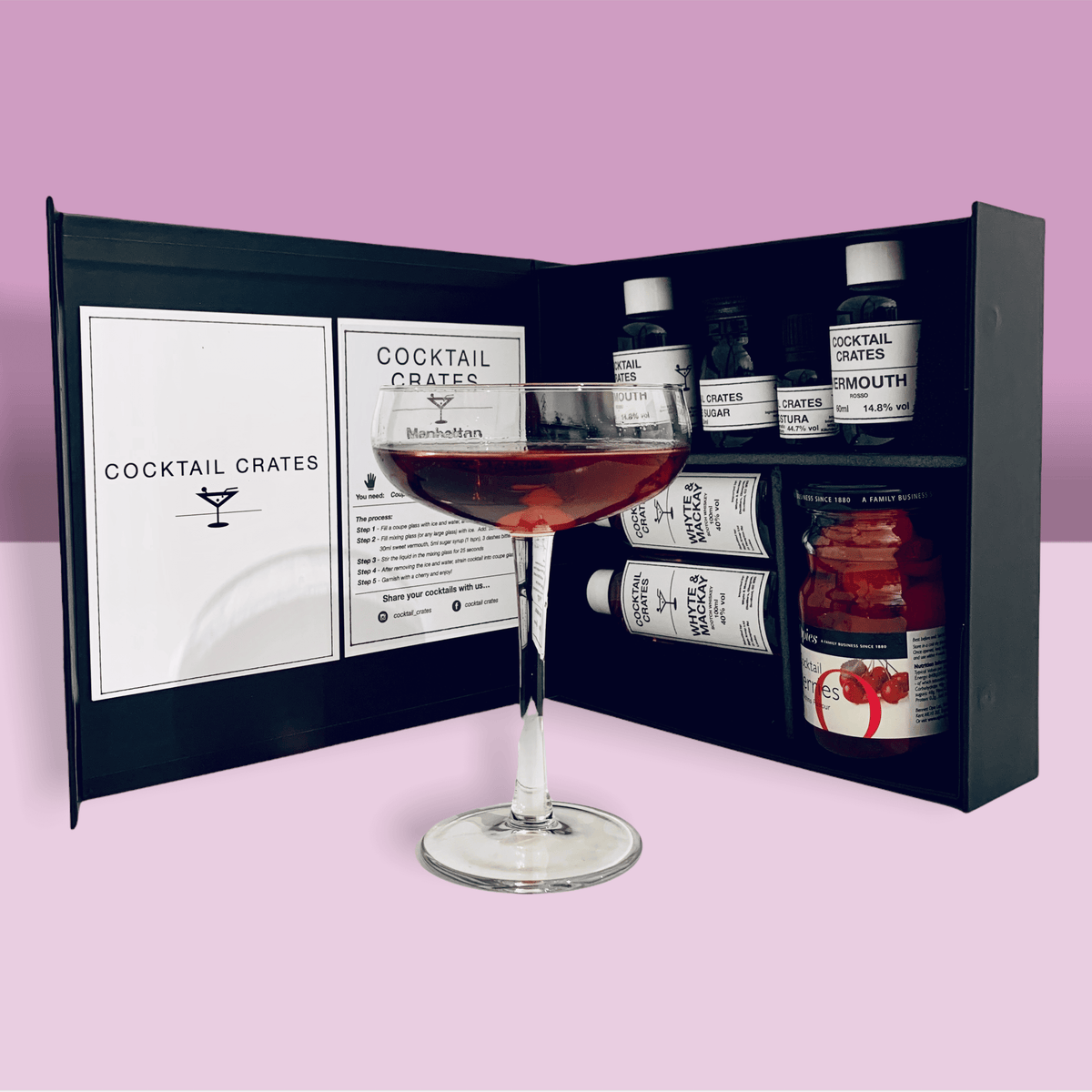 Manhattan Cocktail | Cocktail Gift Box | www.cocktailcrates.co.uk ...