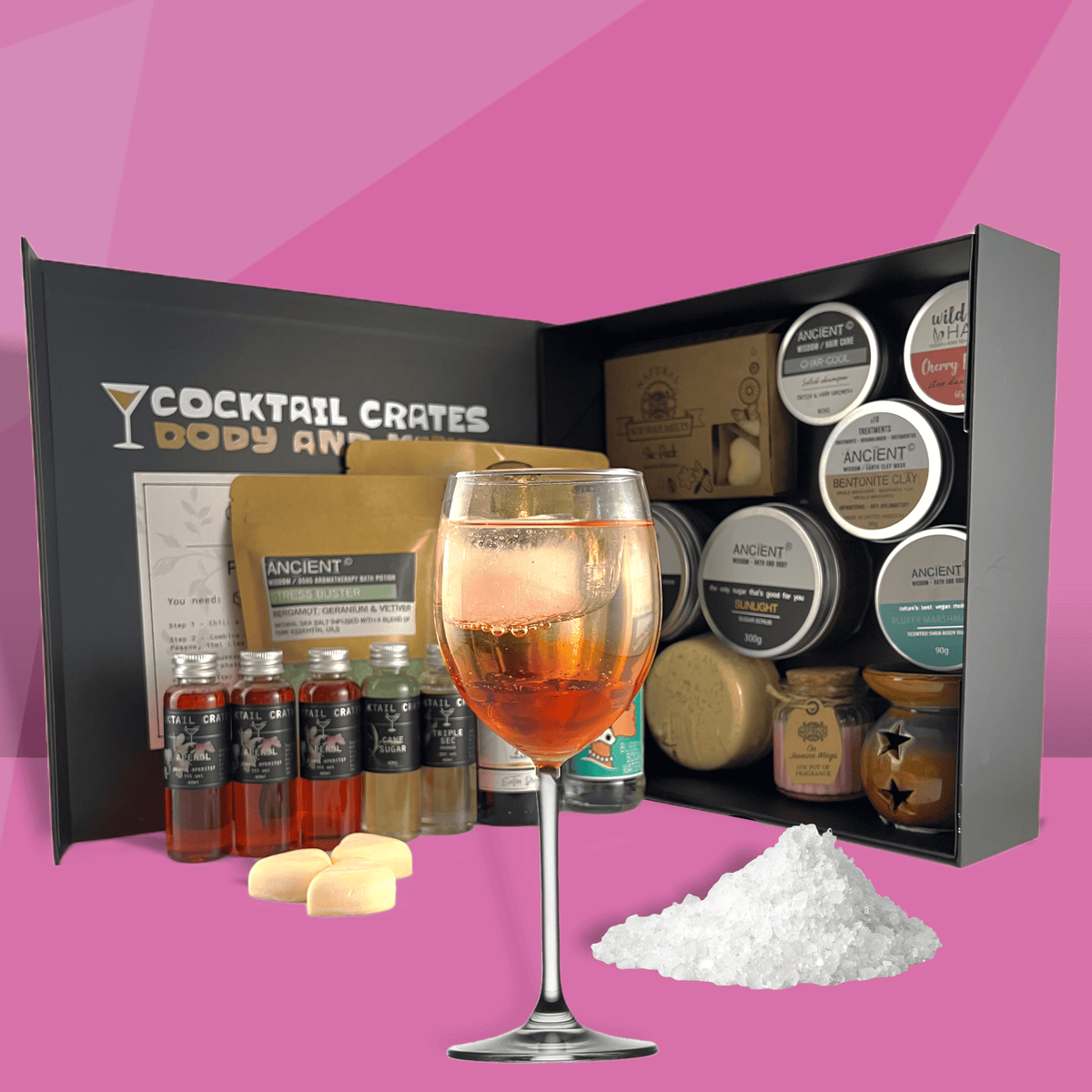 Aperol Spritz Cocktail Pamper Box | Cocktail Crates