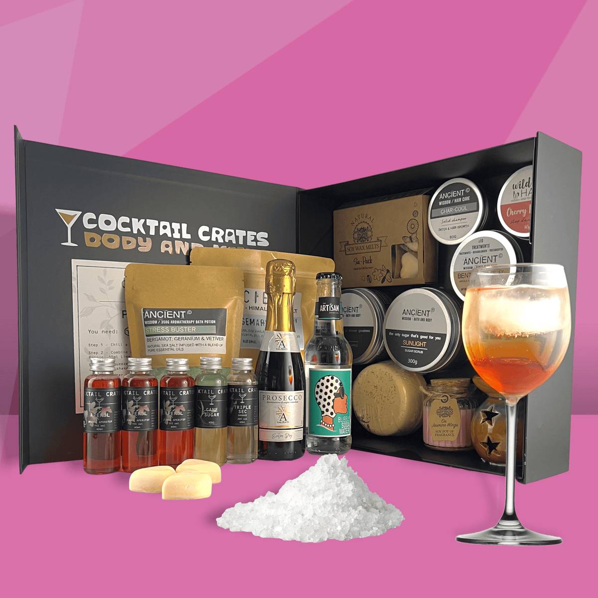 Aperol Spritz Cocktail Pamper Box | Cocktail Crates
